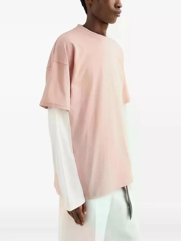 JIL SANDER Cotton Crew-neck T-shirt - Pink