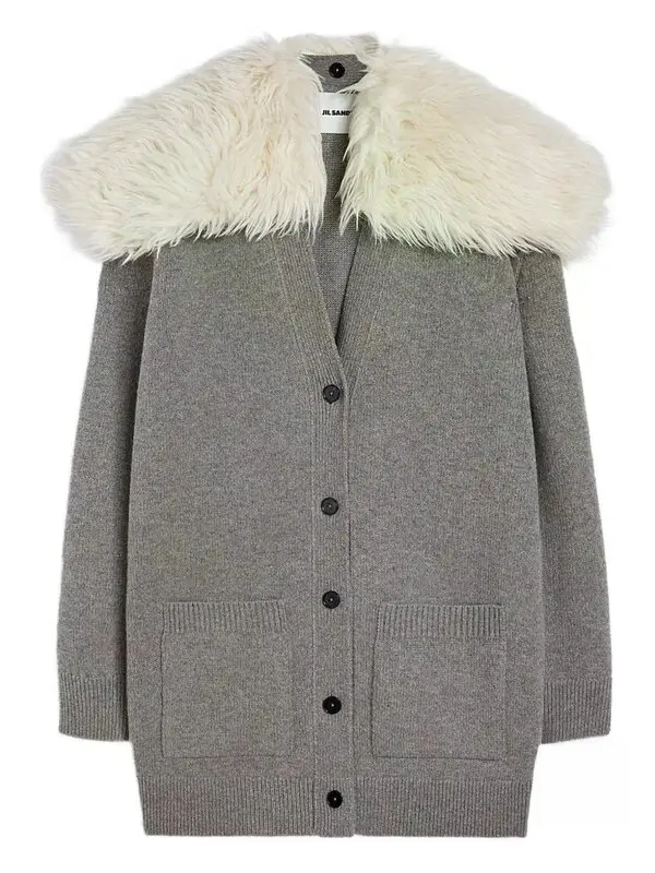JIL SANDER V-neck Cardigan-coat