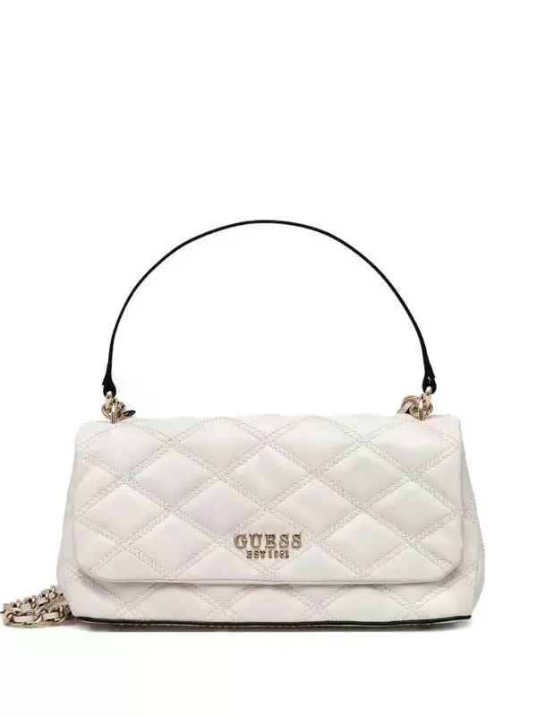 Guess Quilted Tote With Chain Strap