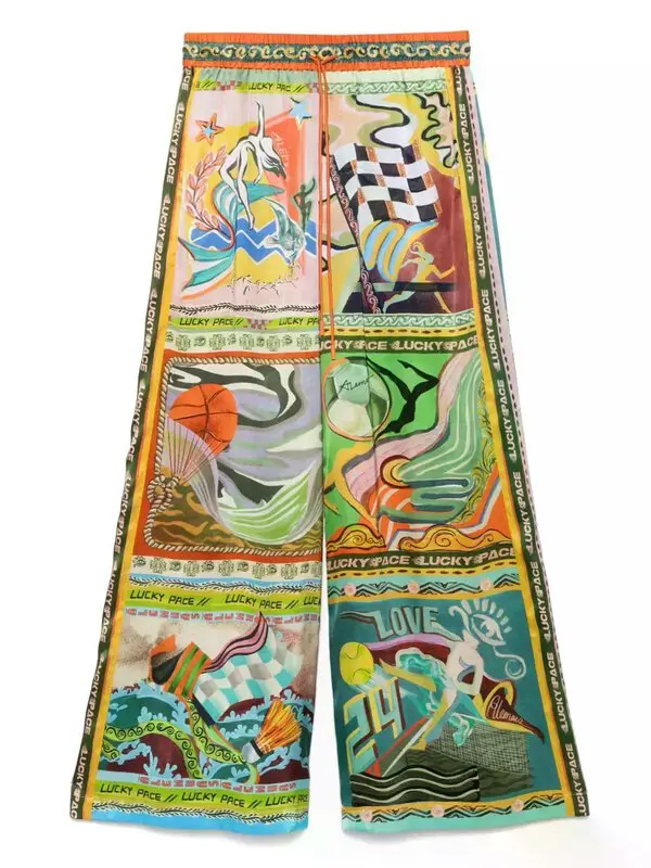 ALEMAIS Lucky Pace Trousers - Green