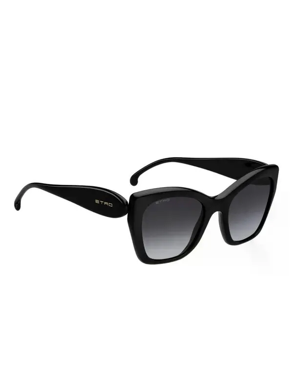 Etro Paisley Sunglasses - Black