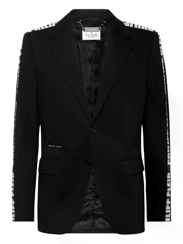 Philipp Plein Logo-tape Blazer
