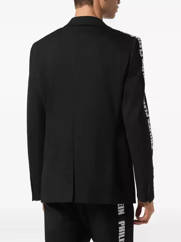 Philipp Plein Logo-tape Blazer