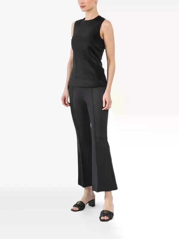 Rosetta Getty Sleeveless Textured Top