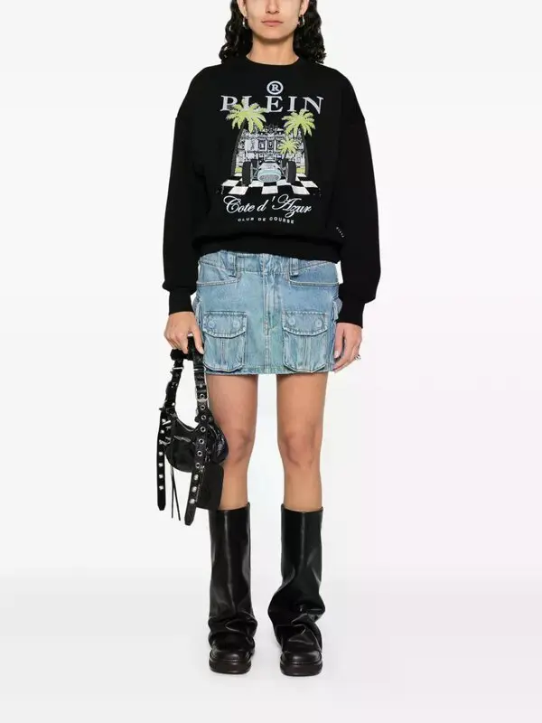 Philipp Plein Jersey Sweatshirt