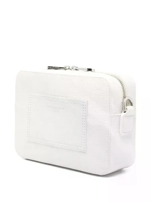 ASPINAL OF LONDON Leather Crossbody Bag - White