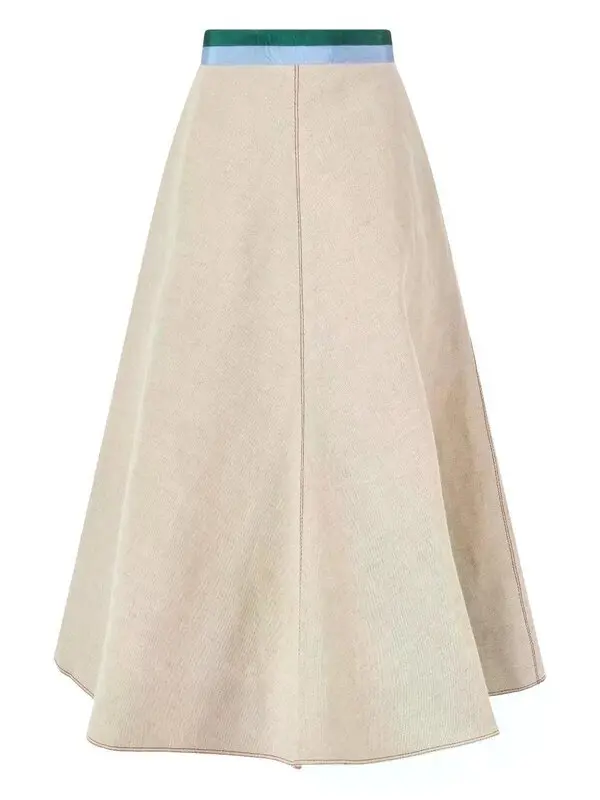 Rosie Assoulin Ribbon-detail A-line Skirt