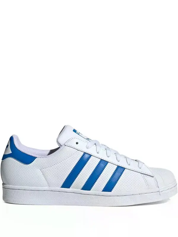 Adidas Superstar Lace-Up Sneakers - White | Editorialist