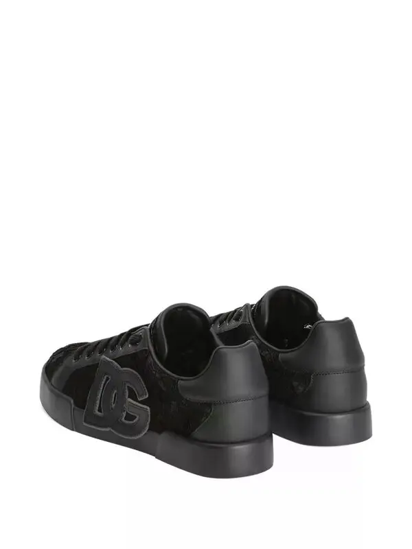 Dolce & Gabbana Portofino Sneakers - Black