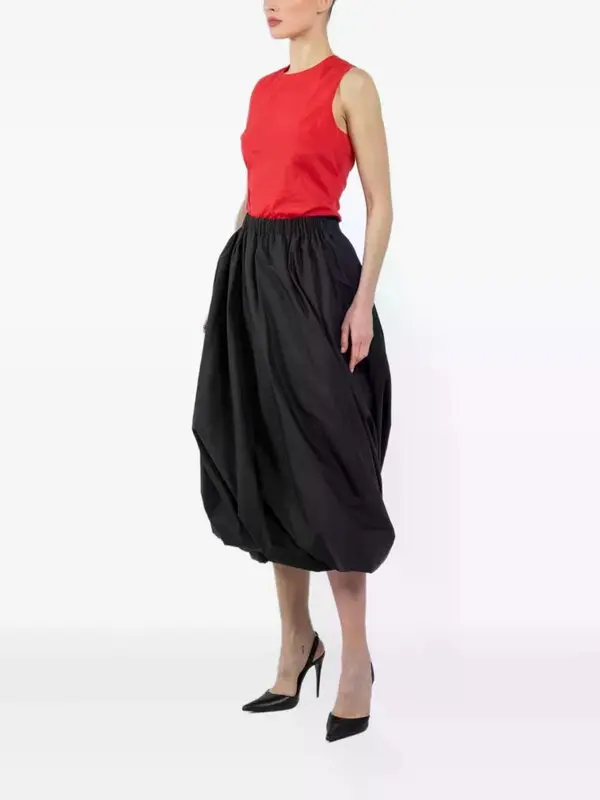 Rosetta Getty Balloon-hem Skirt
