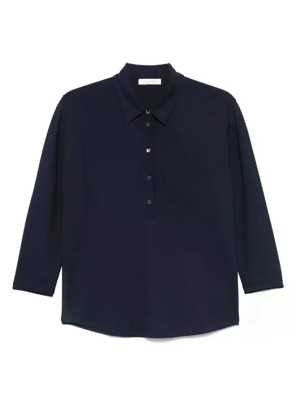 ZANONE Cotton Blouse - Blue