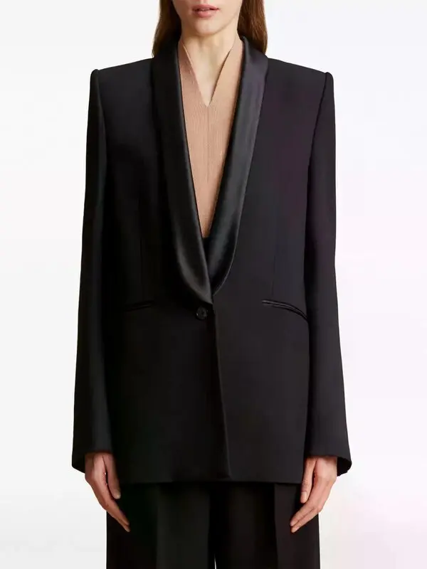 Khaite Helio Shawl-lapels Blazer