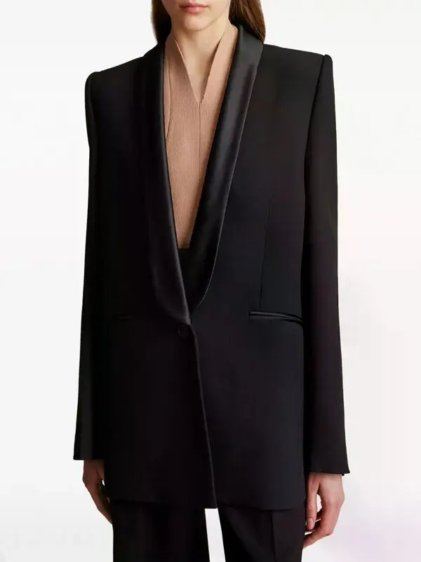Khaite Helio Shawl-lapels Blazer