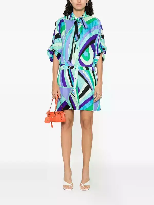 Emilio Pucci Abstract-pattern Dress