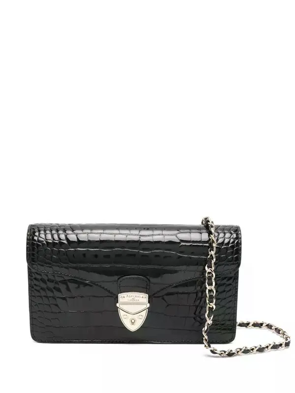 ASPINAL OF LONDON Mayfair Clutch - Black