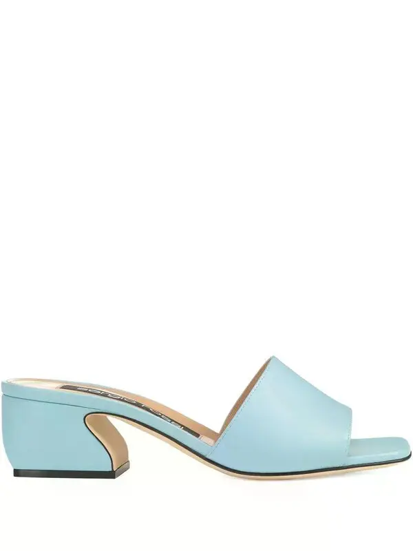 SERGIO ROSSI 45mm Leather Sandals