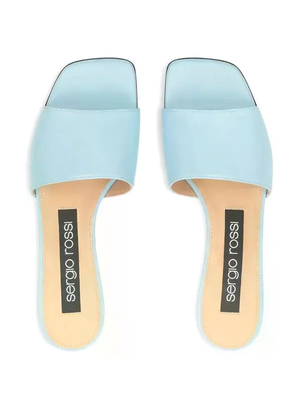 SERGIO ROSSI 45mm Leather Sandals