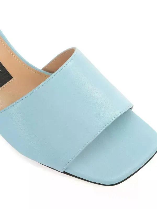 SERGIO ROSSI 45mm Leather Sandals