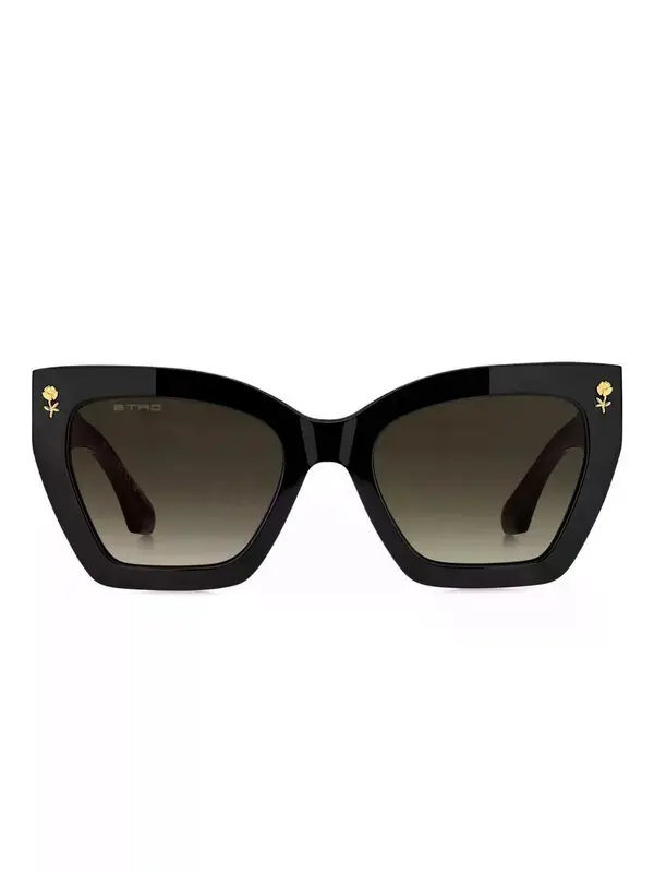 Etro Butterfly Frame Sunglasses - Black