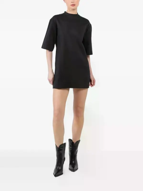 francescas mini dress Francesca Heart-Shaped Buttons Mini Dress