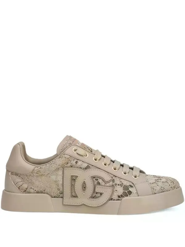 Dolce & Gabbana Portofino Sneakers - Neutrals