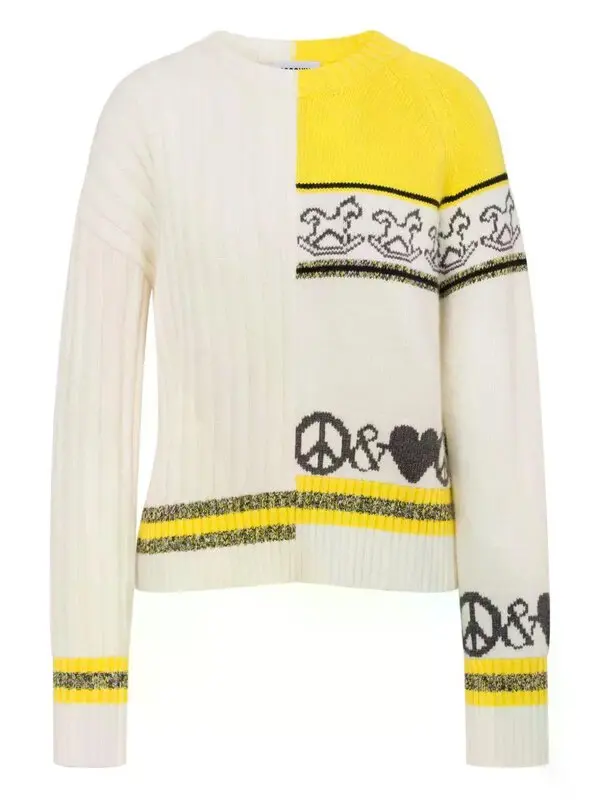 Moschino Patterned Jumper