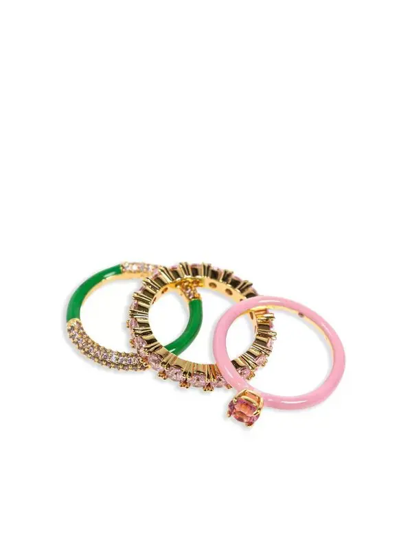Kate Spade New York Hint Of Shimmer Stackable Ring - Pink