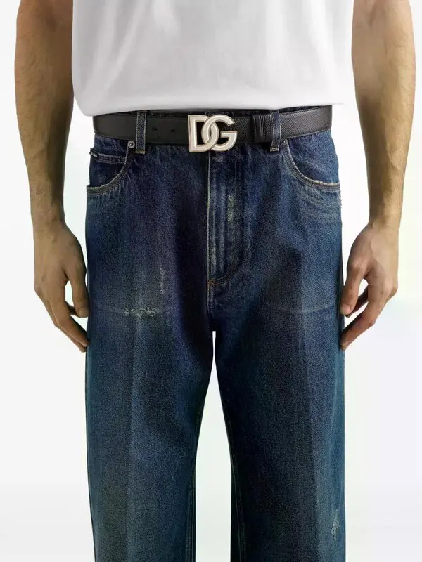 Dolce & Gabbana Alpine Logo-buckle Belt