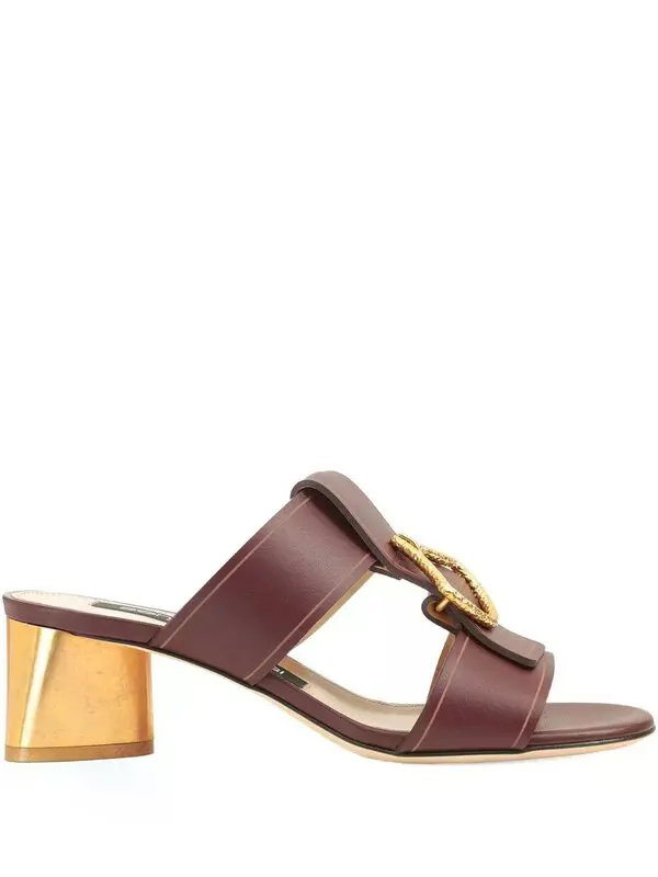 SERGIO ROSSI 50mm Leather Sandals
