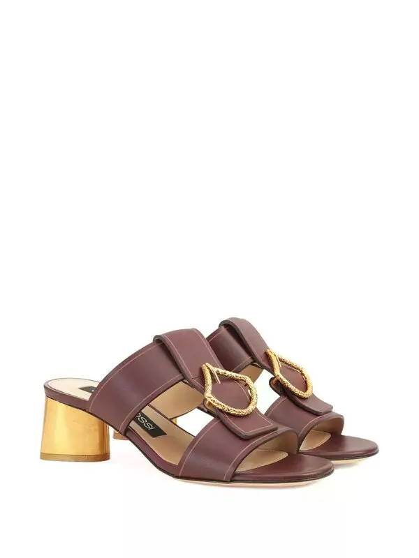 SERGIO ROSSI 50mm Leather Sandals