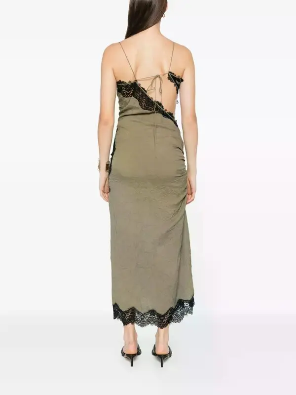 Christopher Esber Lace-detailing Midi Dress