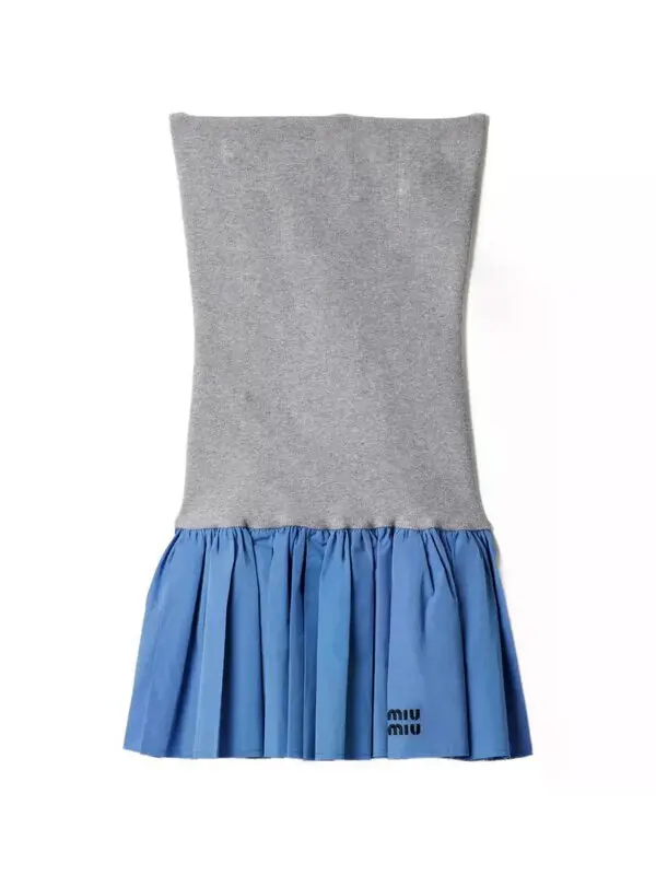 Miu Miu Panelled Mini Skirt