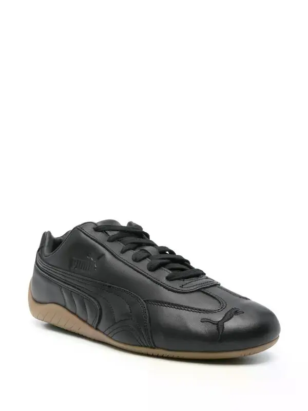 PUMA Speedcat Leather Sneakers - Black