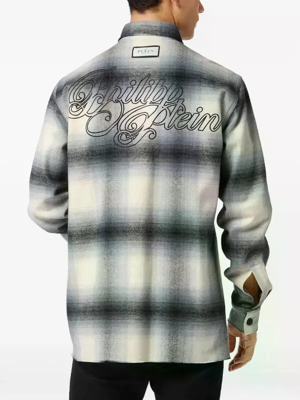 Philipp Plein Plaid Overshirt
