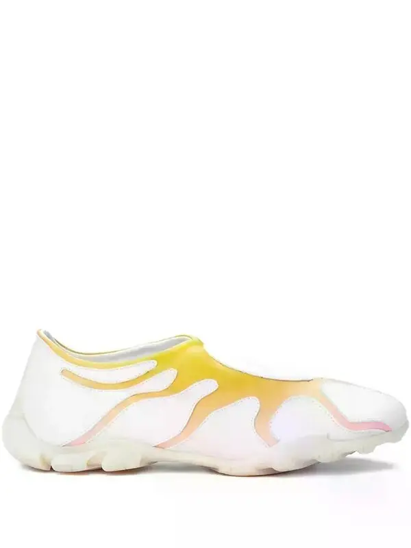ROMBAUT Wave-patterned Slip-on Sneakers - White