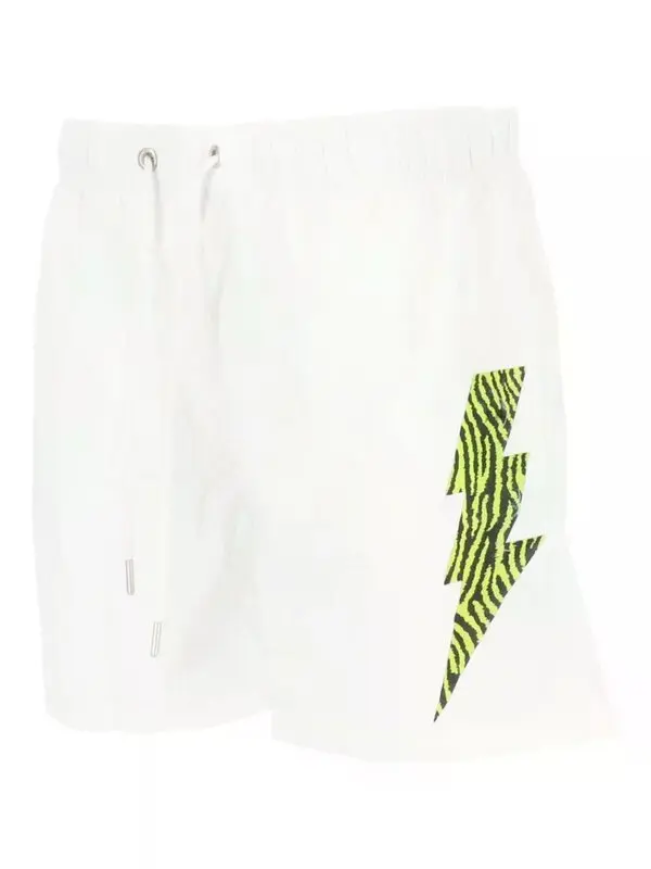 Roberto Cavalli Graphic-print Swim Shorts