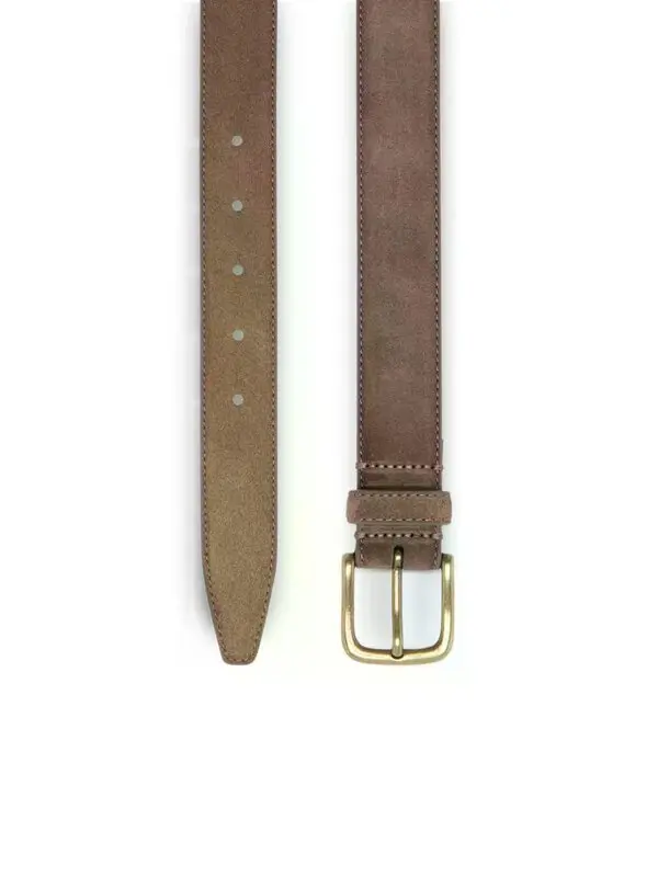 Officine Creative Suede Slim Belt