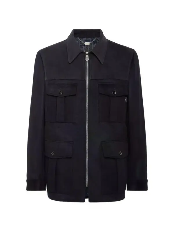BILLIONAIRE Zip-up Jacket - Blue