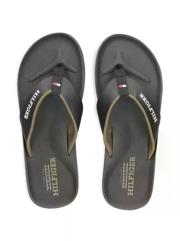 Tommy Hilfiger Logo-strap Flip Flops