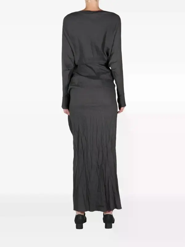 CORTANA Asymmetric Maxi Dress