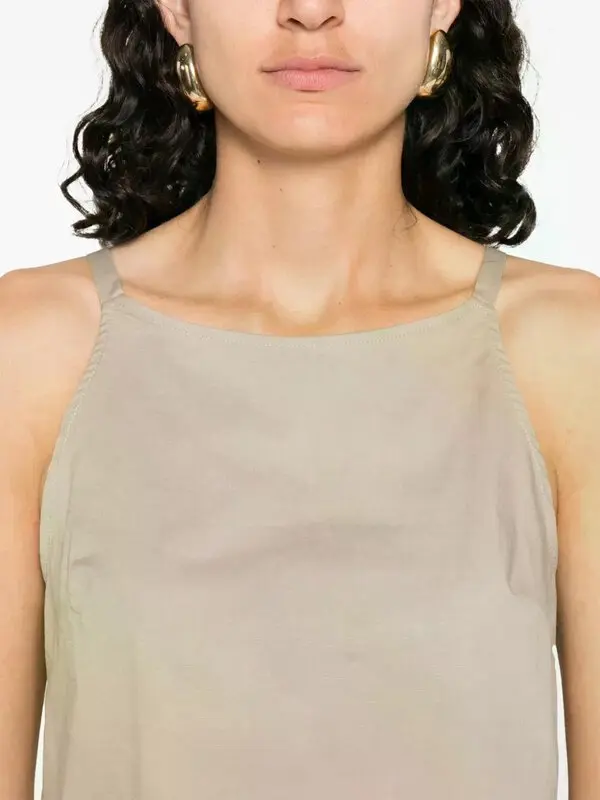 MOUTAKI Stretch-cotton Tank Top - Neutrals