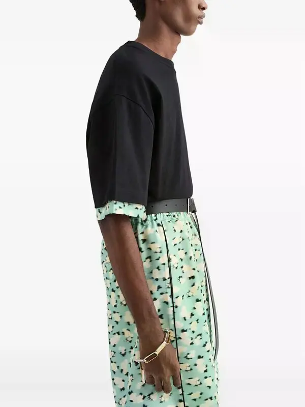 JIL SANDER Cotton Crew-neck T-shirt - Black