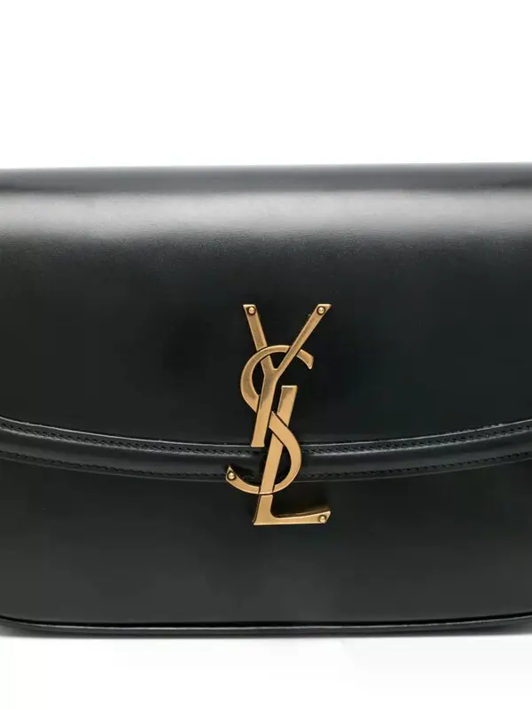 Saint Laurent Solferino Shoulder Bag - Black