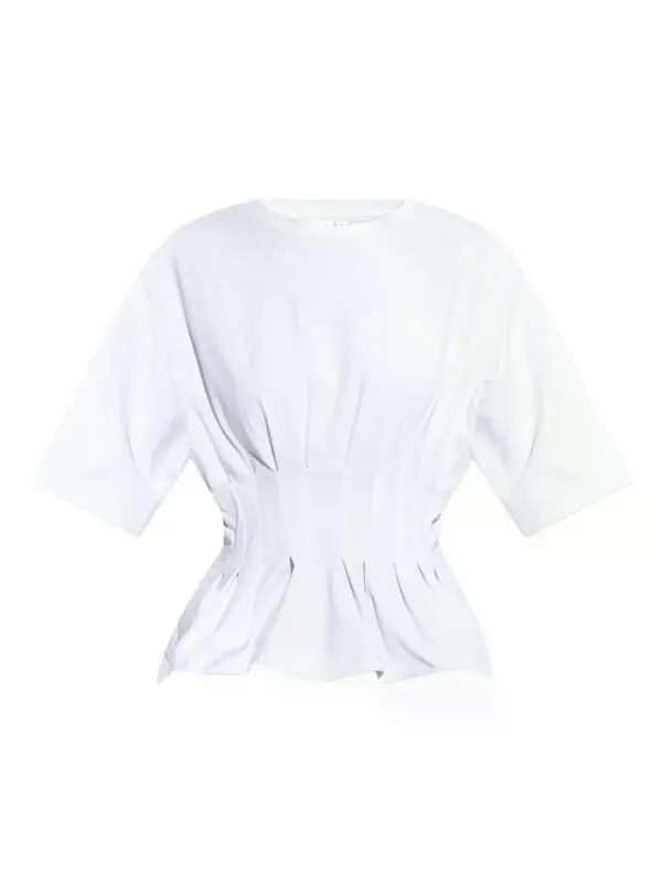 GESTUZ Inez Blouse - White