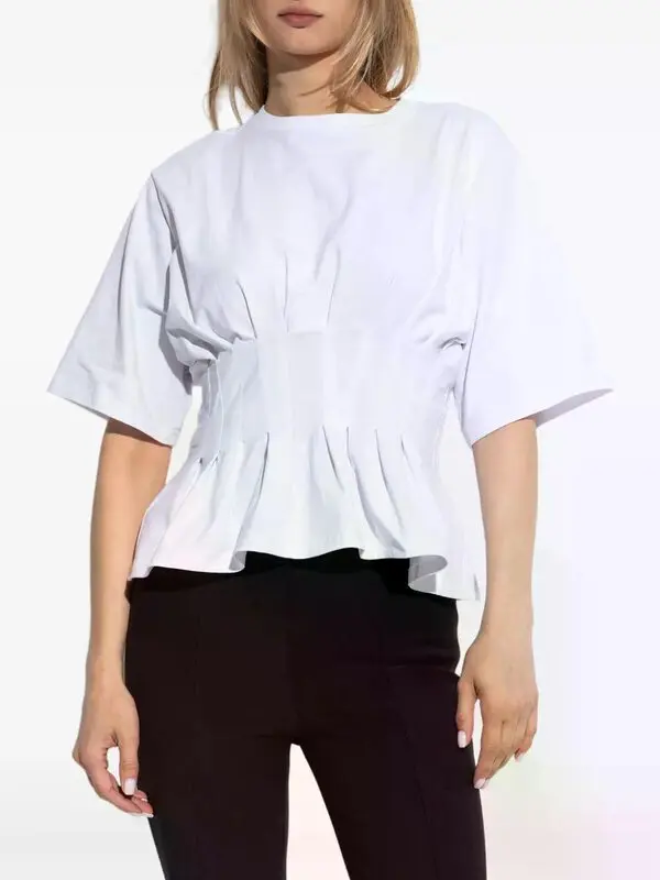 GESTUZ Inez Blouse - White