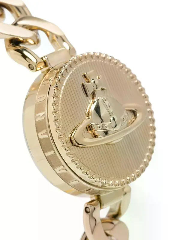 Vivienne Westwood Orb Button 25mm Watch - Gold | Editorialist