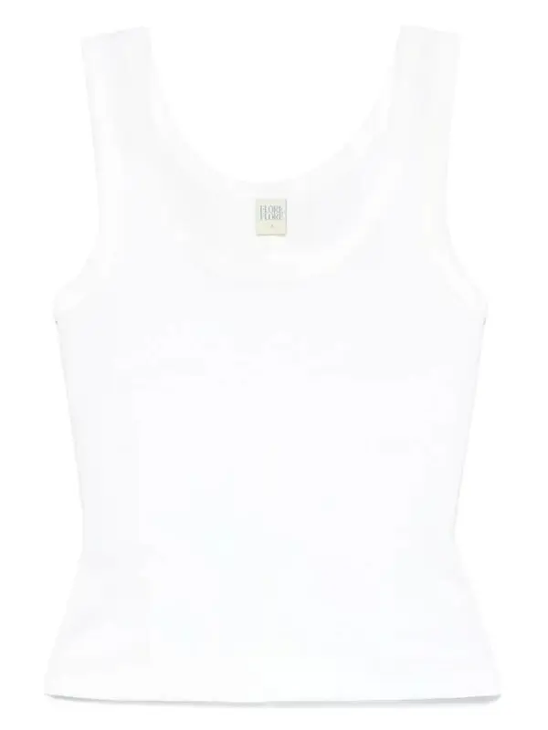 FLORE FLORE Organic Cotton Tank Top - White