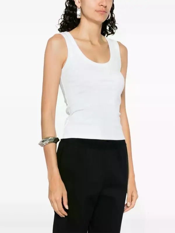 FLORE FLORE Organic Cotton Tank Top - White