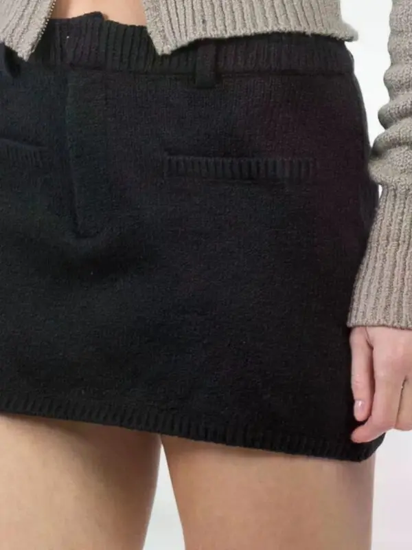 AYA MUSE Knitted Mini Skirt
