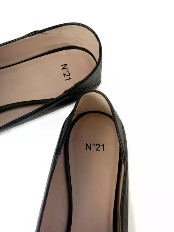 N°21 Bow-detail Loafers